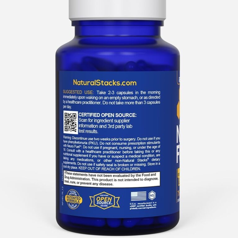 NATURAL STACKS NeuroFuel Nootropic Brain Support Supplement Review - NeuroCog News